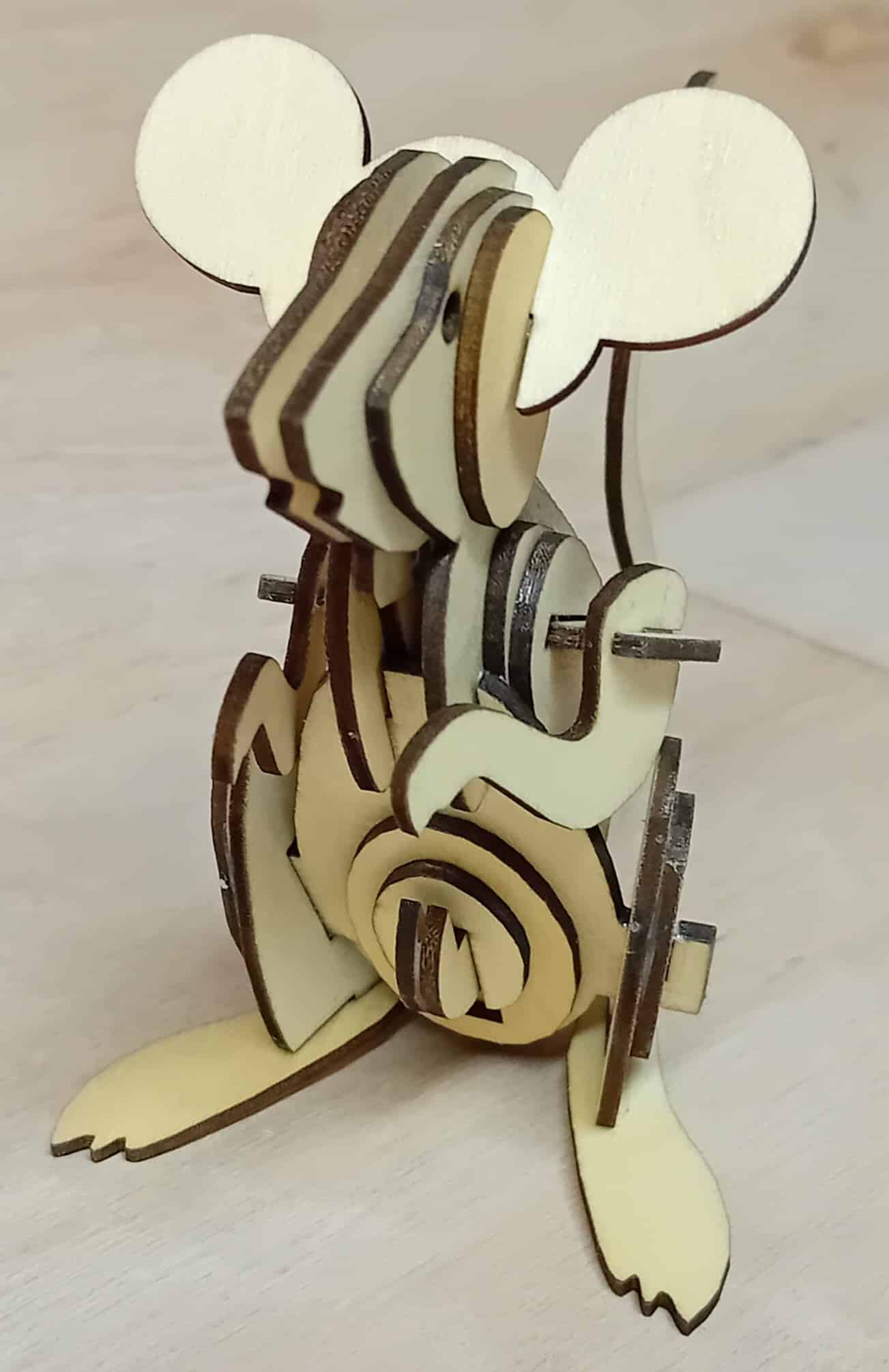 Make & Paint Your Own 3D Wooden Mouse Model – Candescent Crafting